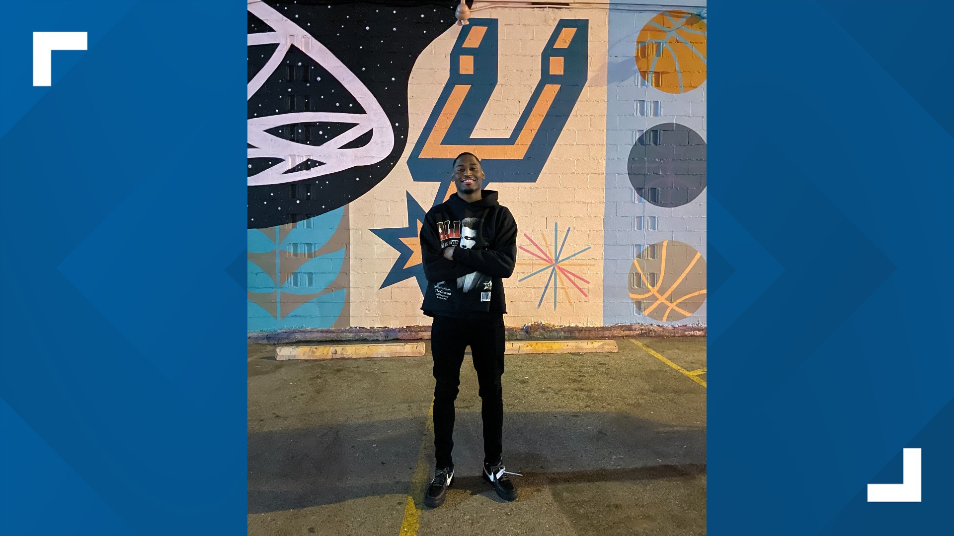 Spurs unveil new mural Austin ahead I-35 series | kens5.com