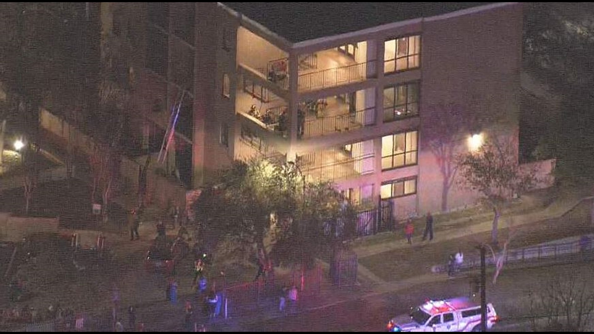 Two injured, dozens evacuated from apartment fire on the north side ...