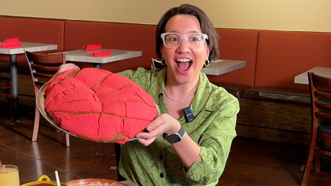 Discover giant concha at San Antonio's Panfila Cantina | kens5.com