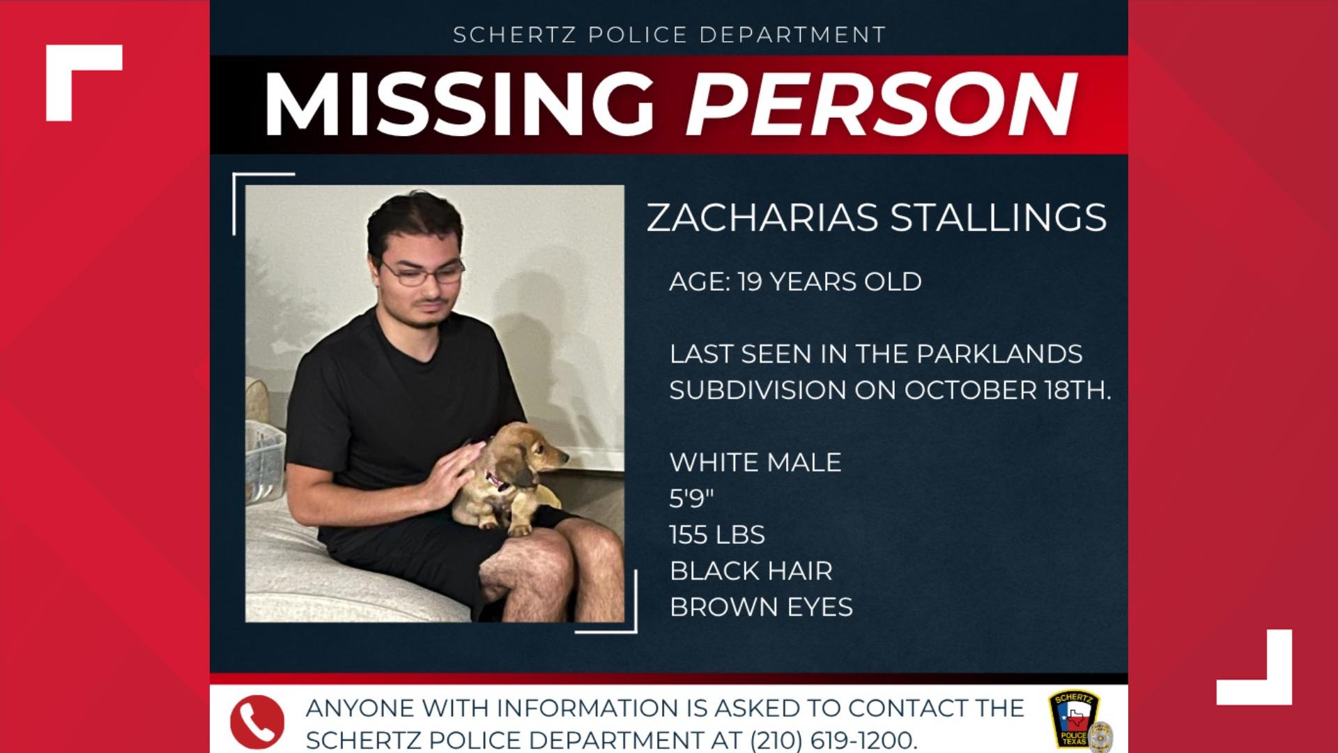 Schertz PD seeks help locating missing 19-year-old | kens5.com