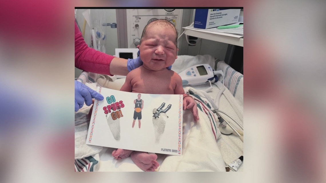 Baby Manu arrives on 6/6, giving Spurs fans a reason to believe | kens5.com