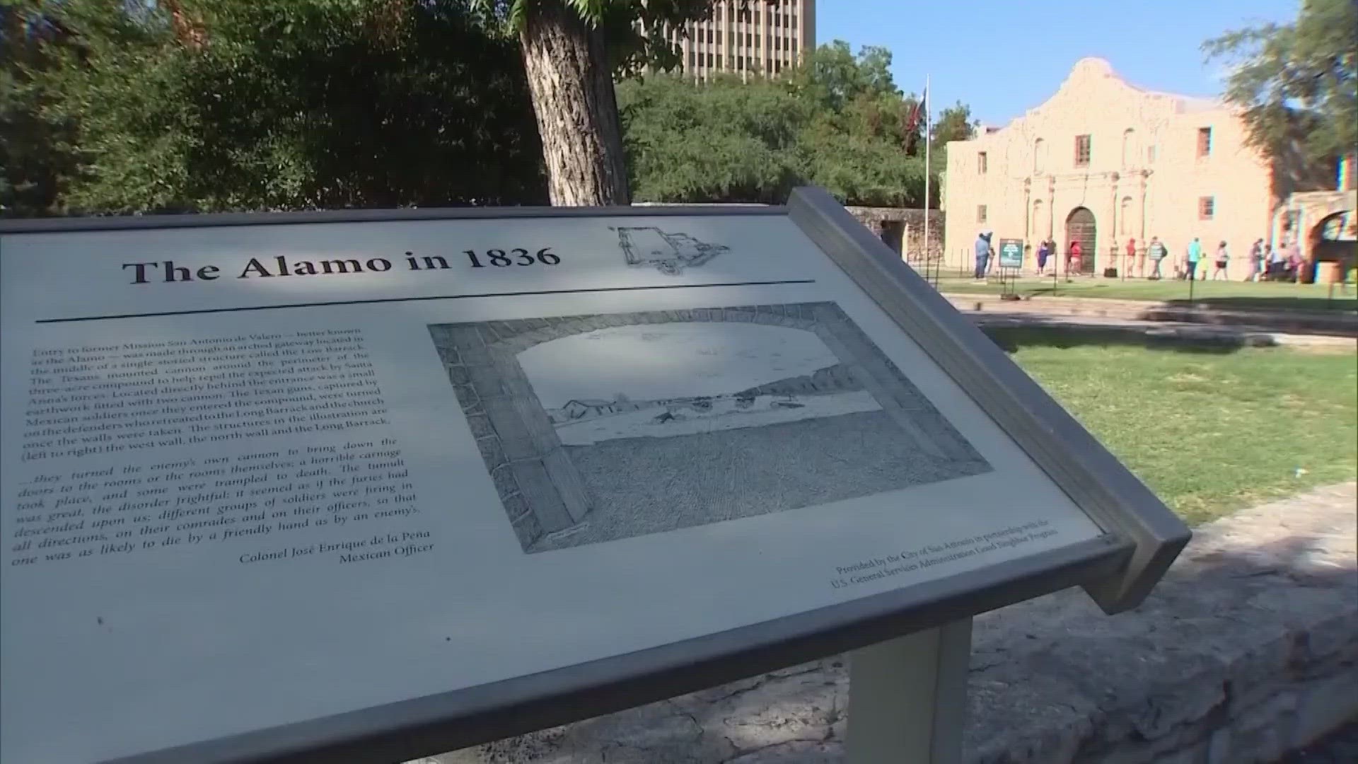 Alamo officials are unveiling the Lieutenant Colonel William Barret ...