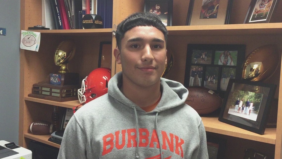 Burbank running back Matthew Salazar on the Bulldogs' mindset | kens5.com