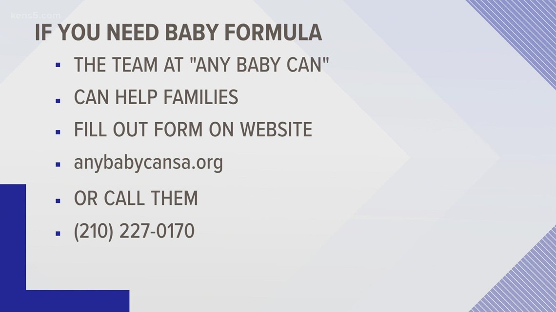 Need baby formula in the San Antonio area? Here's what you can do ...