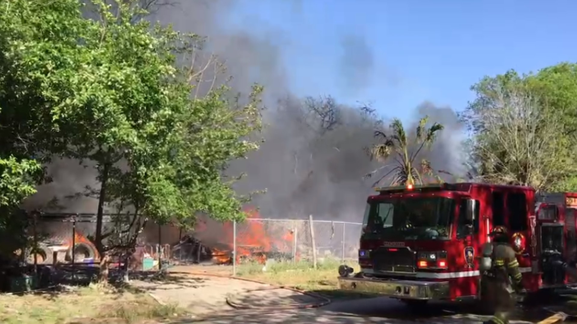 Fire reported Thursday morning in far west Bexar County | kens5.com