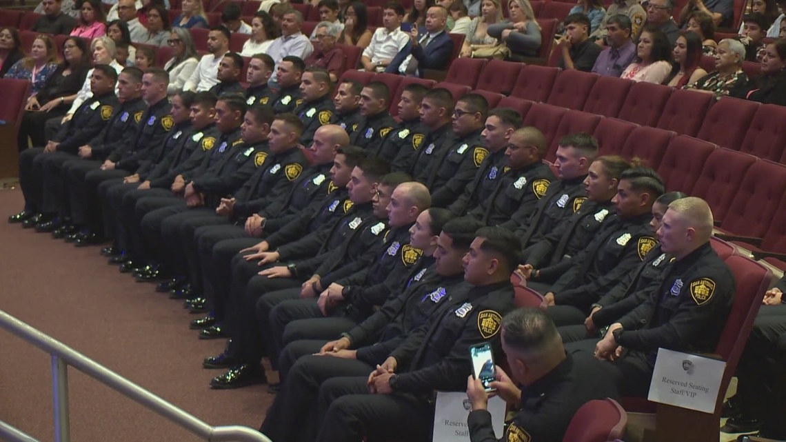 SAPD cadets graduate academy after 8 months of training | kens5.com