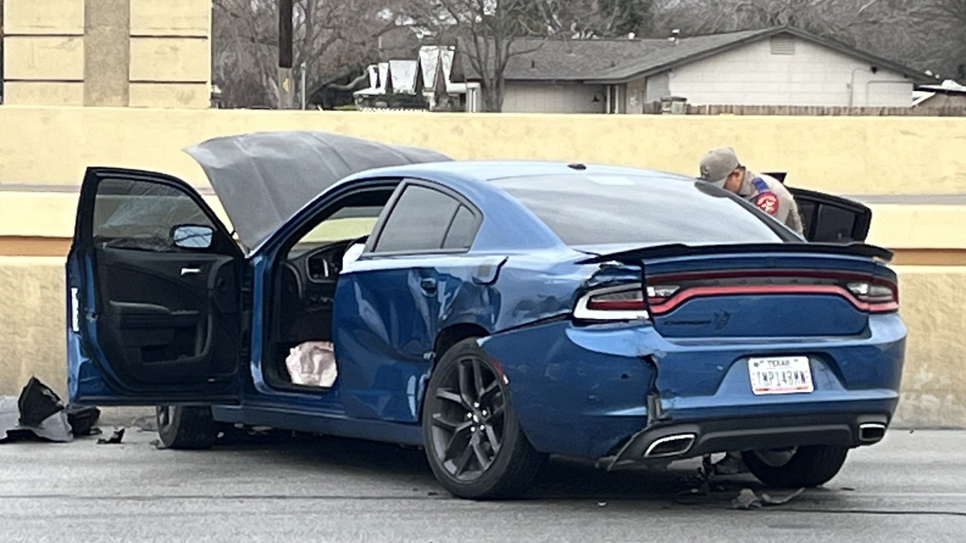Wanted man arrested after crashing into DPS patrol unit, 64-year-old ...