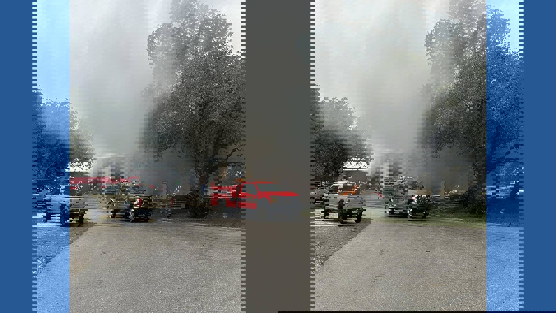 Several Texas fire departments respond after construction project left ...