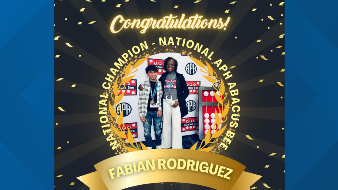 Texas student Fabian Rodriguez wins National Abacus Bee Championship ...