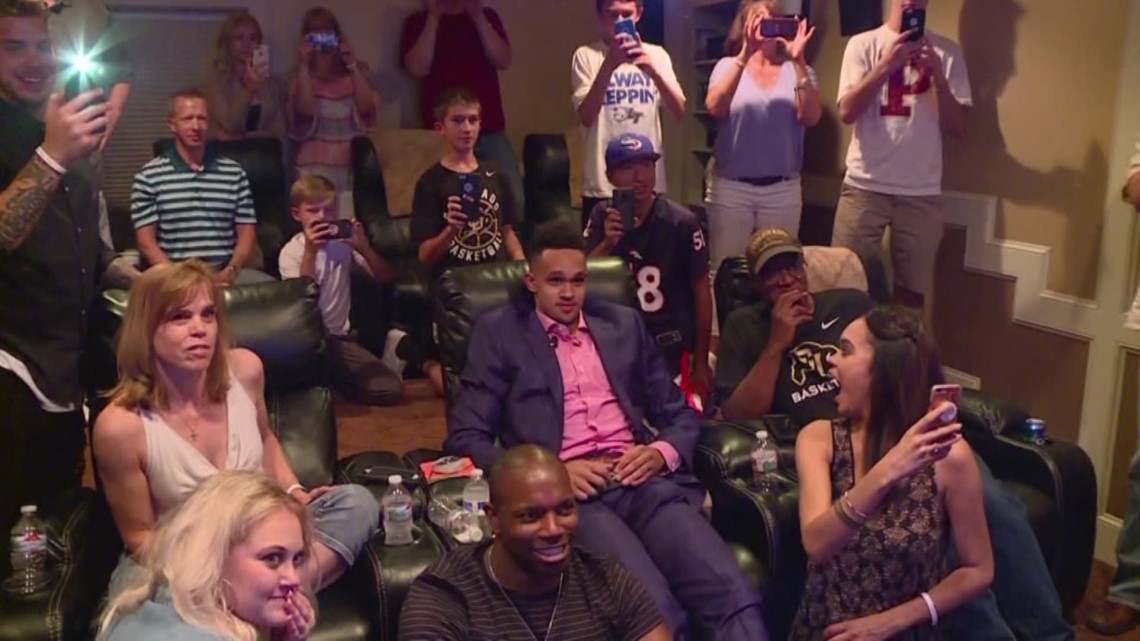 WATCH: Derrick White's family and friends react when he's drafted by ...