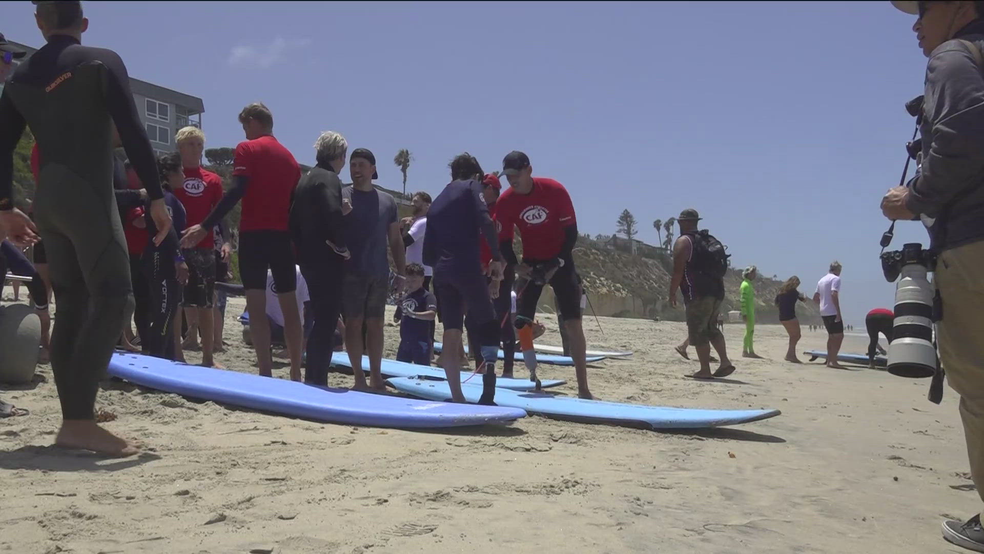 Thousands attend annual Switchfoot Bro-Am beach fest | kens5.com
