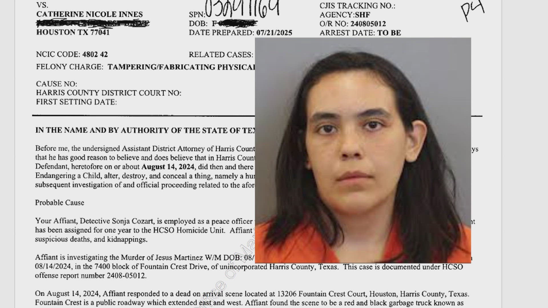 Houston woman faces judge on charges related to newborn's death | kens5.com