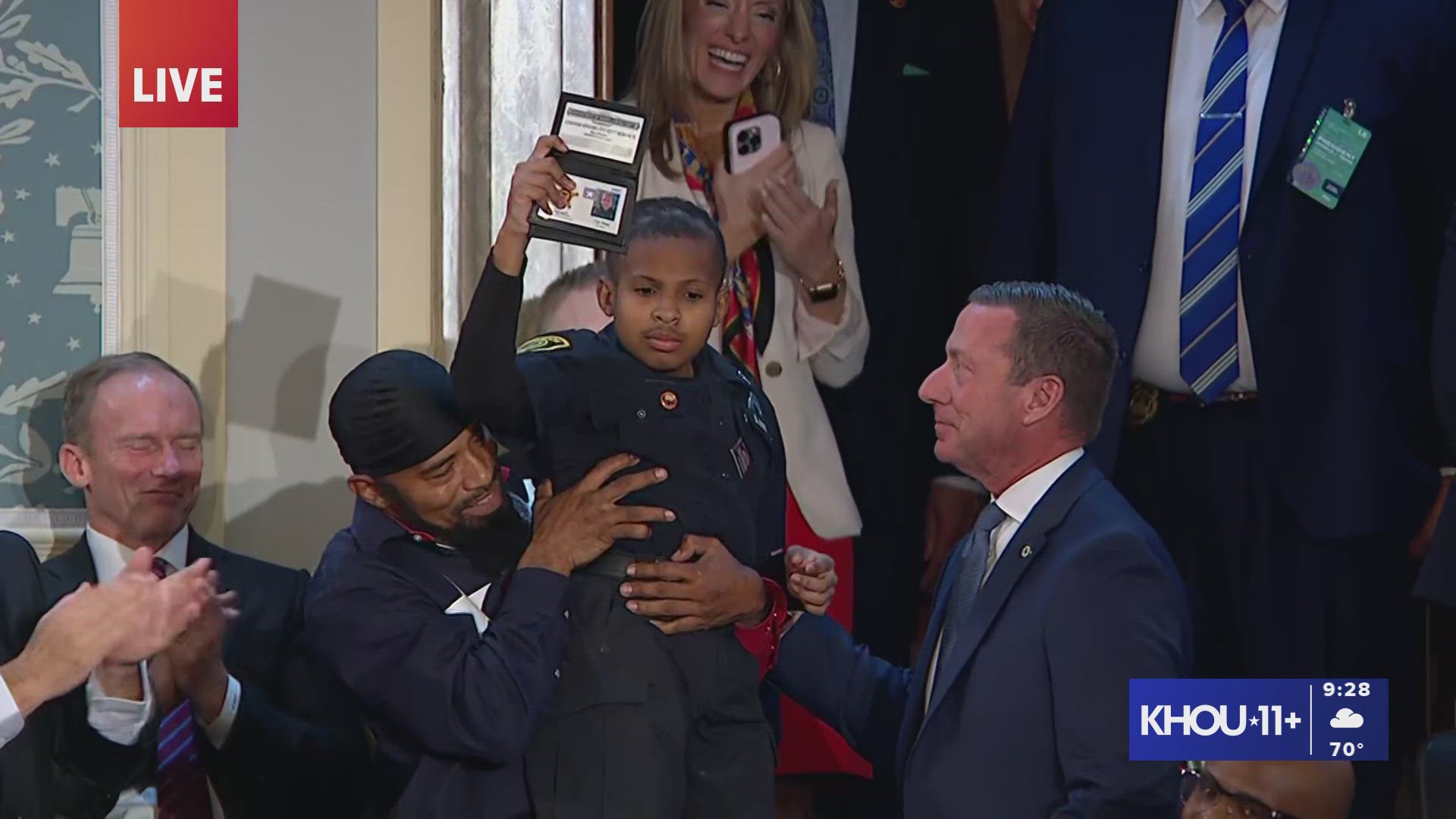 DJ Daniel: Houston child battling cancer honored during Pres. Trump's ...