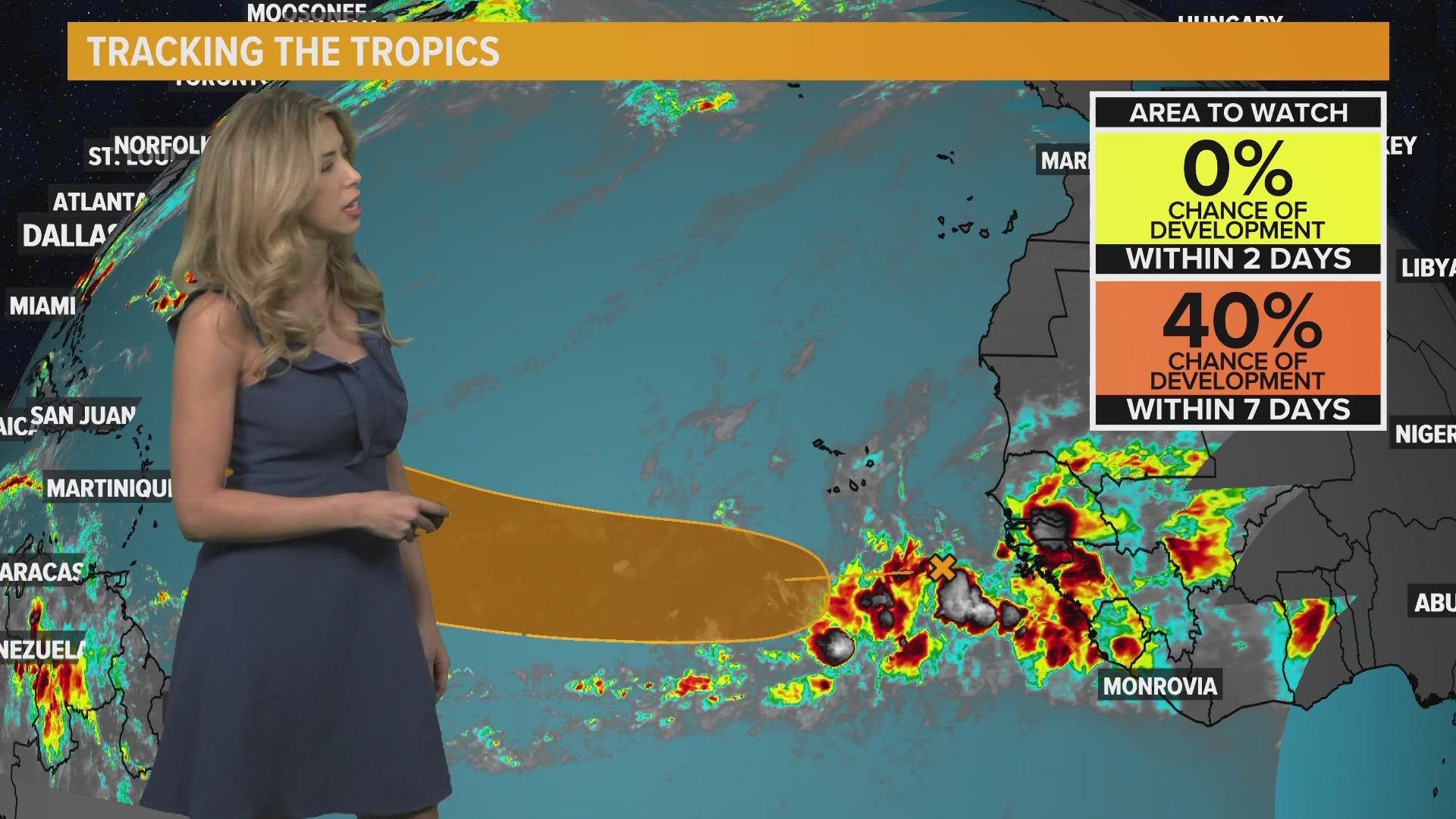 Hurricane season - NHC eyes new area for development | Texas news ...
