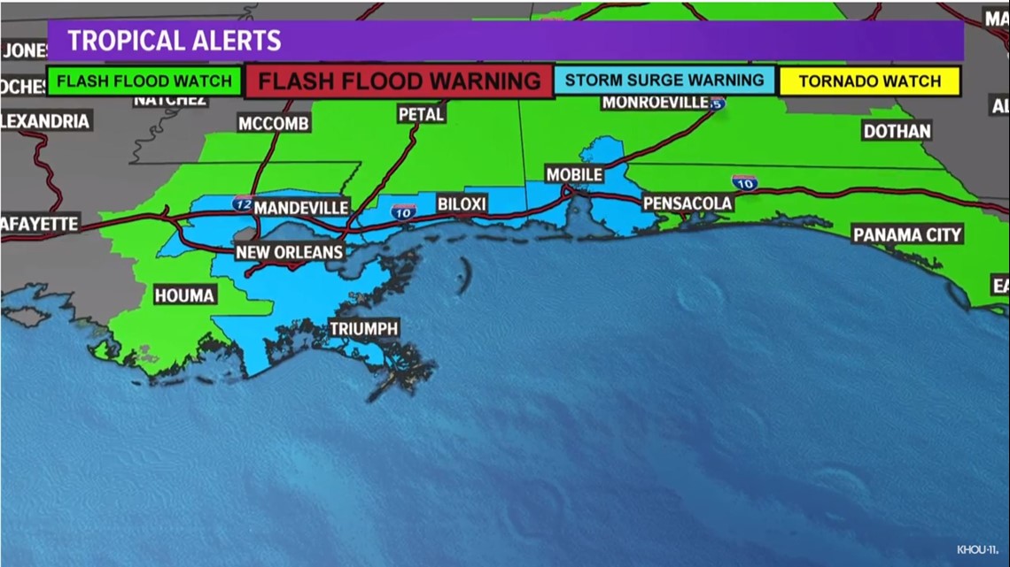 Sally update: Tropical storm track, path and models in Gulf | kens5.com