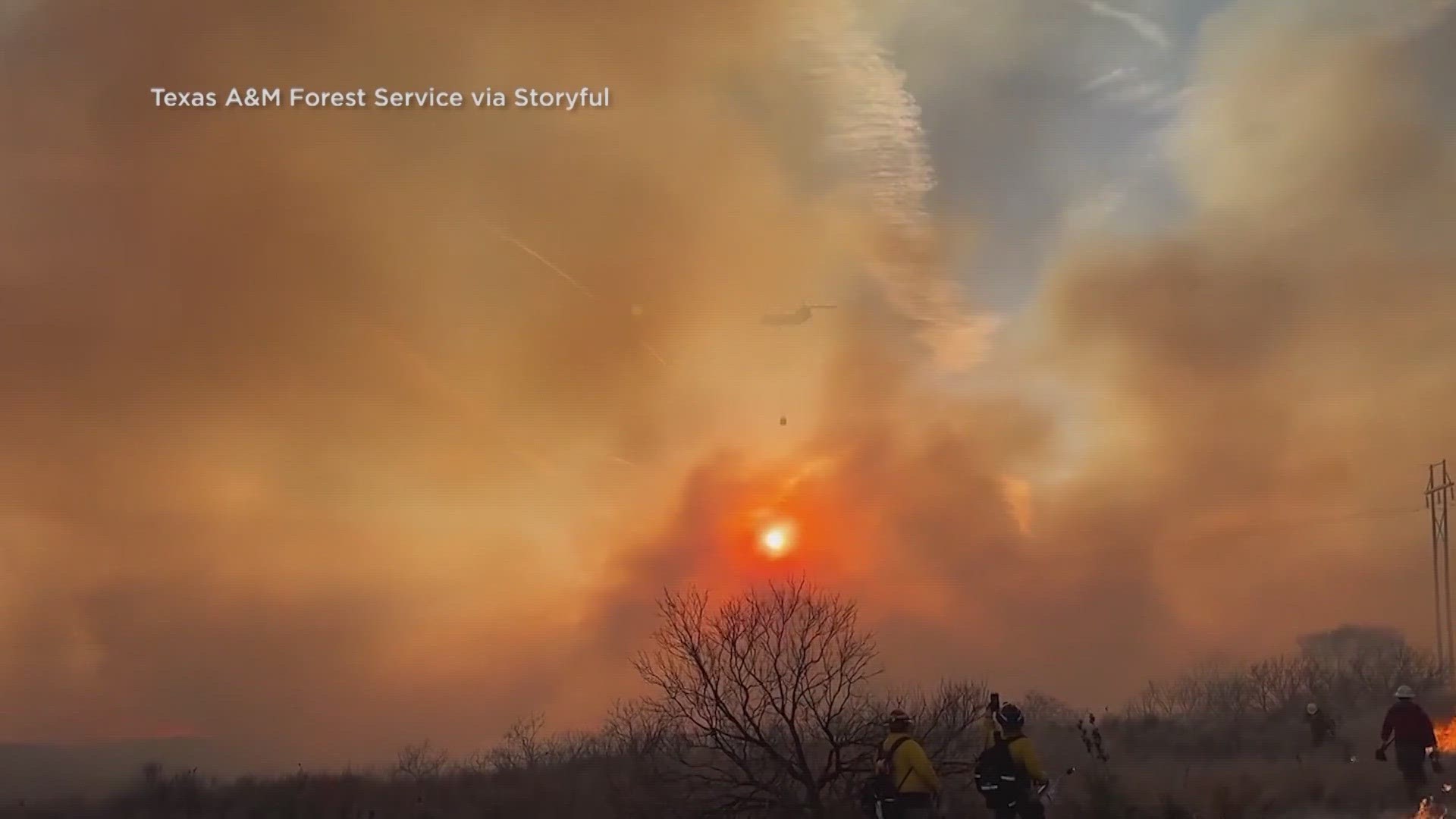 Houston firefighter back home after battling Texas wildfire | kens5.com