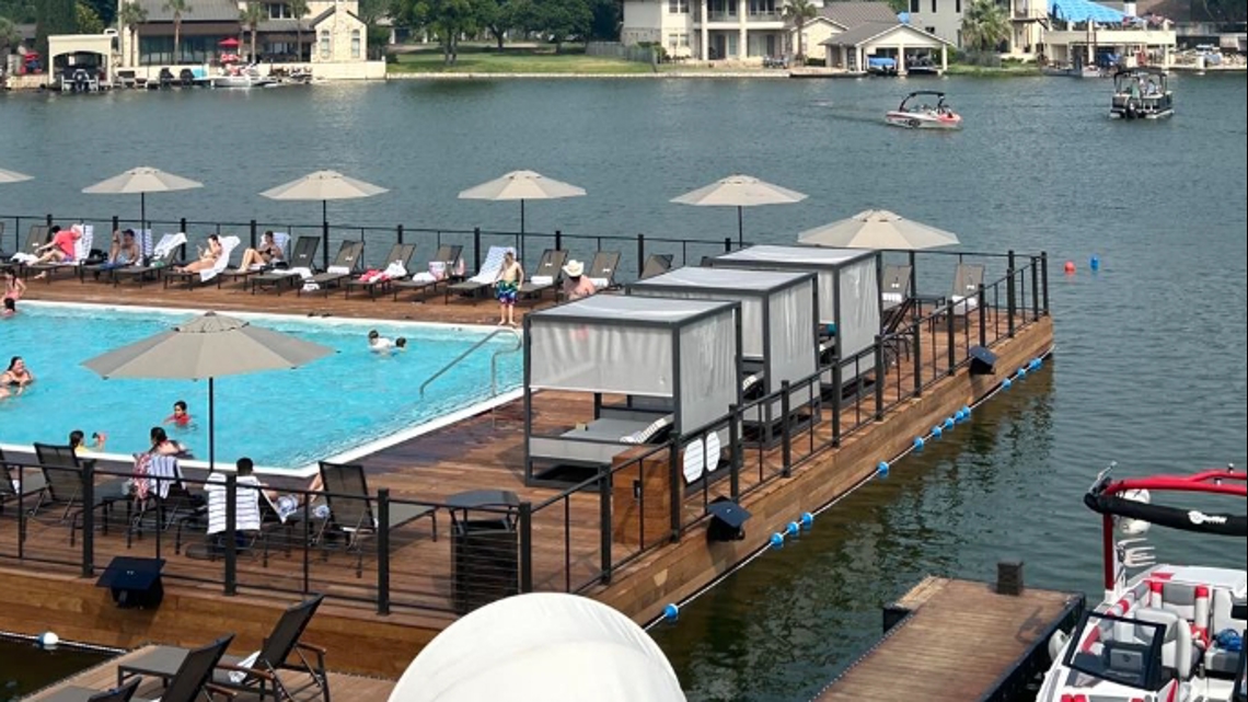 'Only floating pool in North America' opens at Texas resort | kens5.com