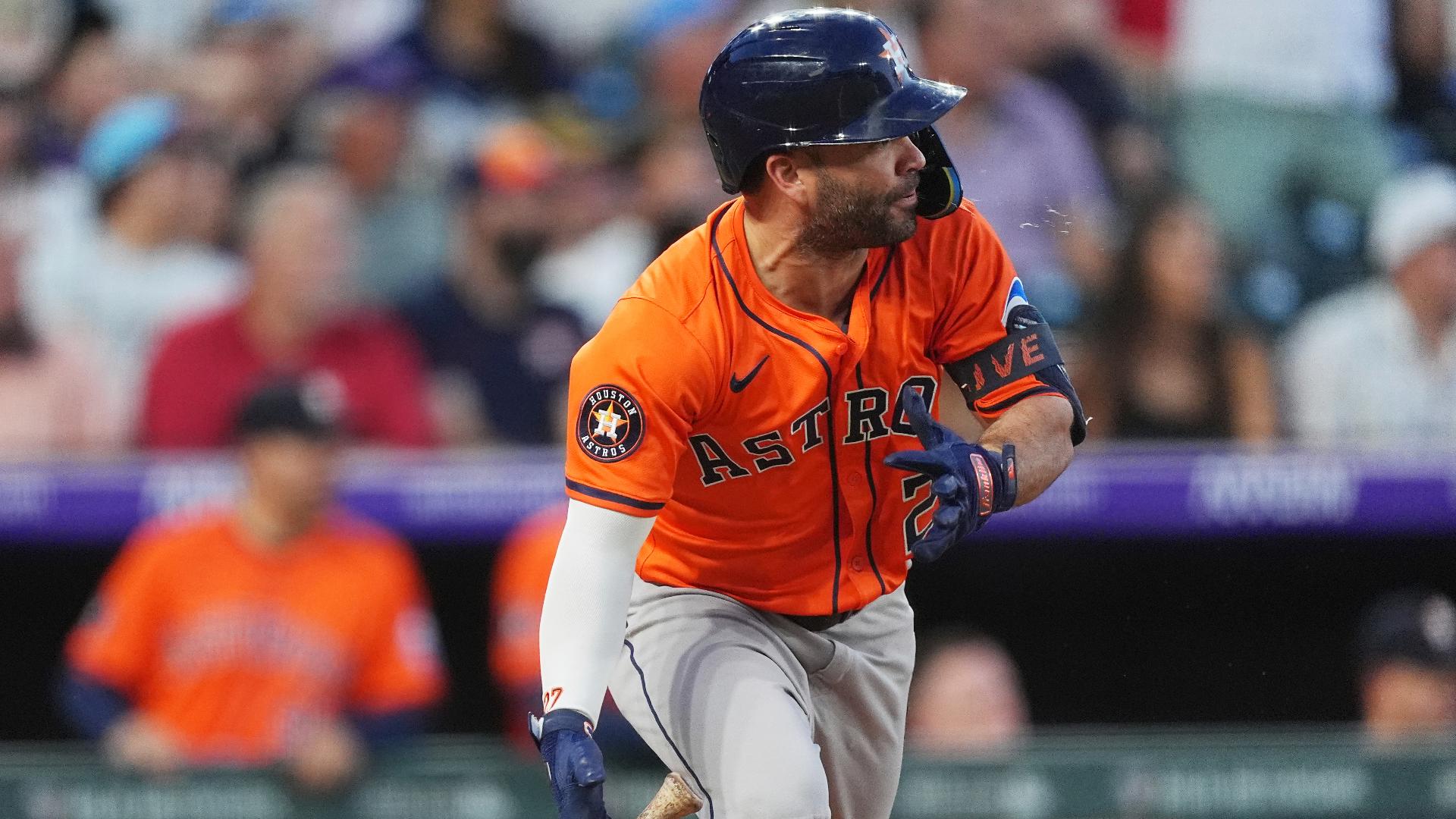 Jose Altuve passes Jeff Bagwell for the second most hits in Astros team history | kens5.com