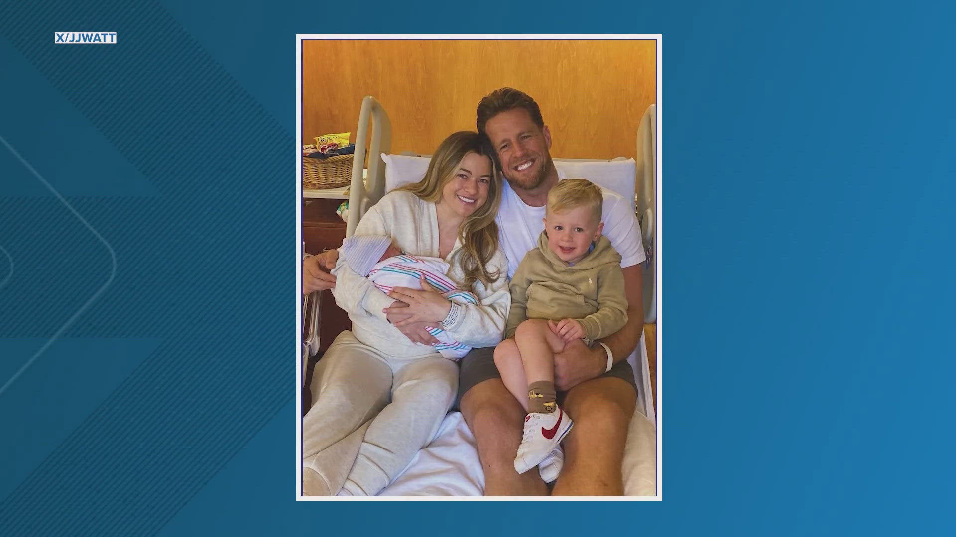 JJ Watt and Kealia Ohai Watt welcome second child | kens5.com