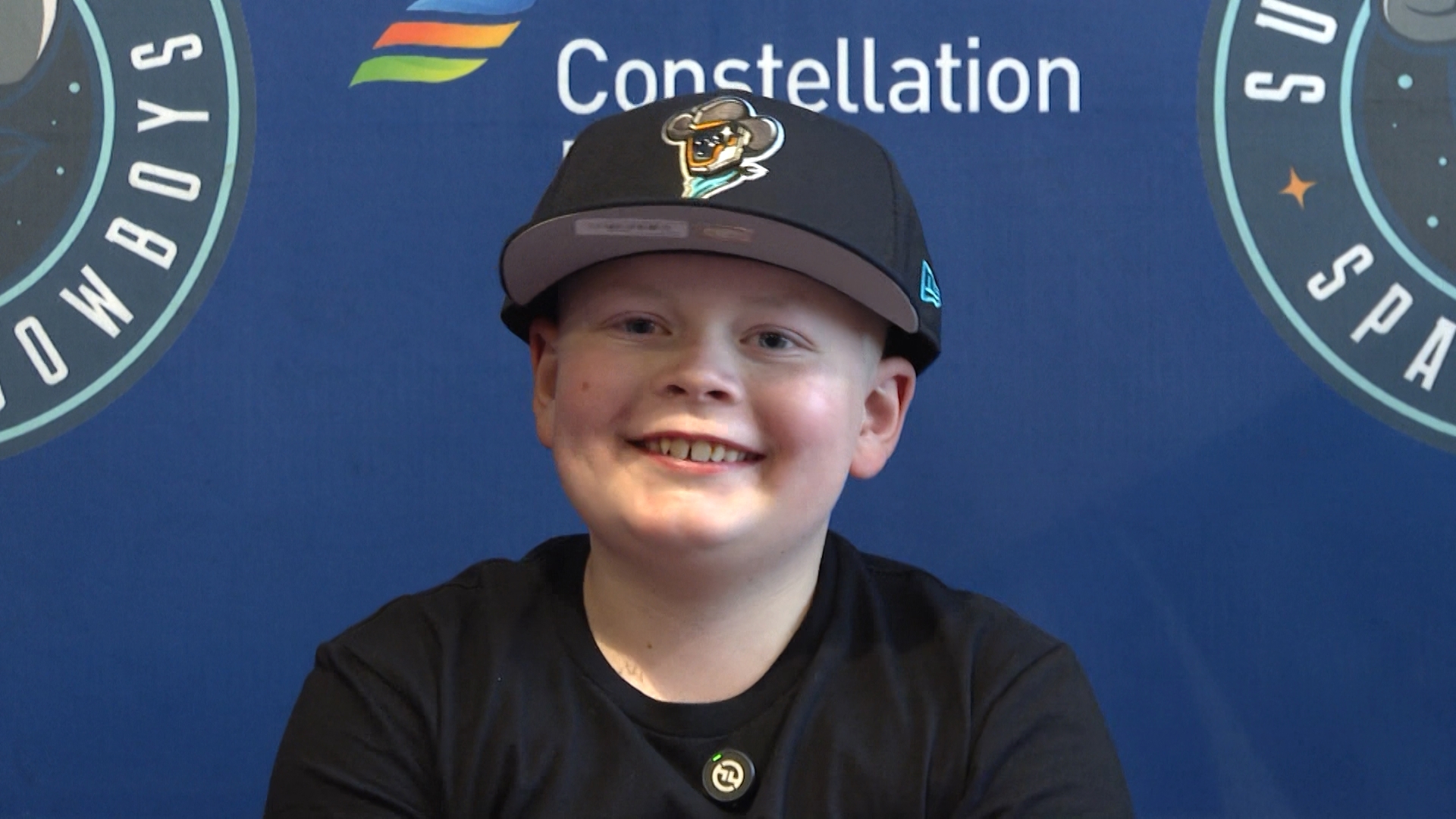 Landon, 10, celebrates post-cancer recovery at Space Cowboys | kens5.com