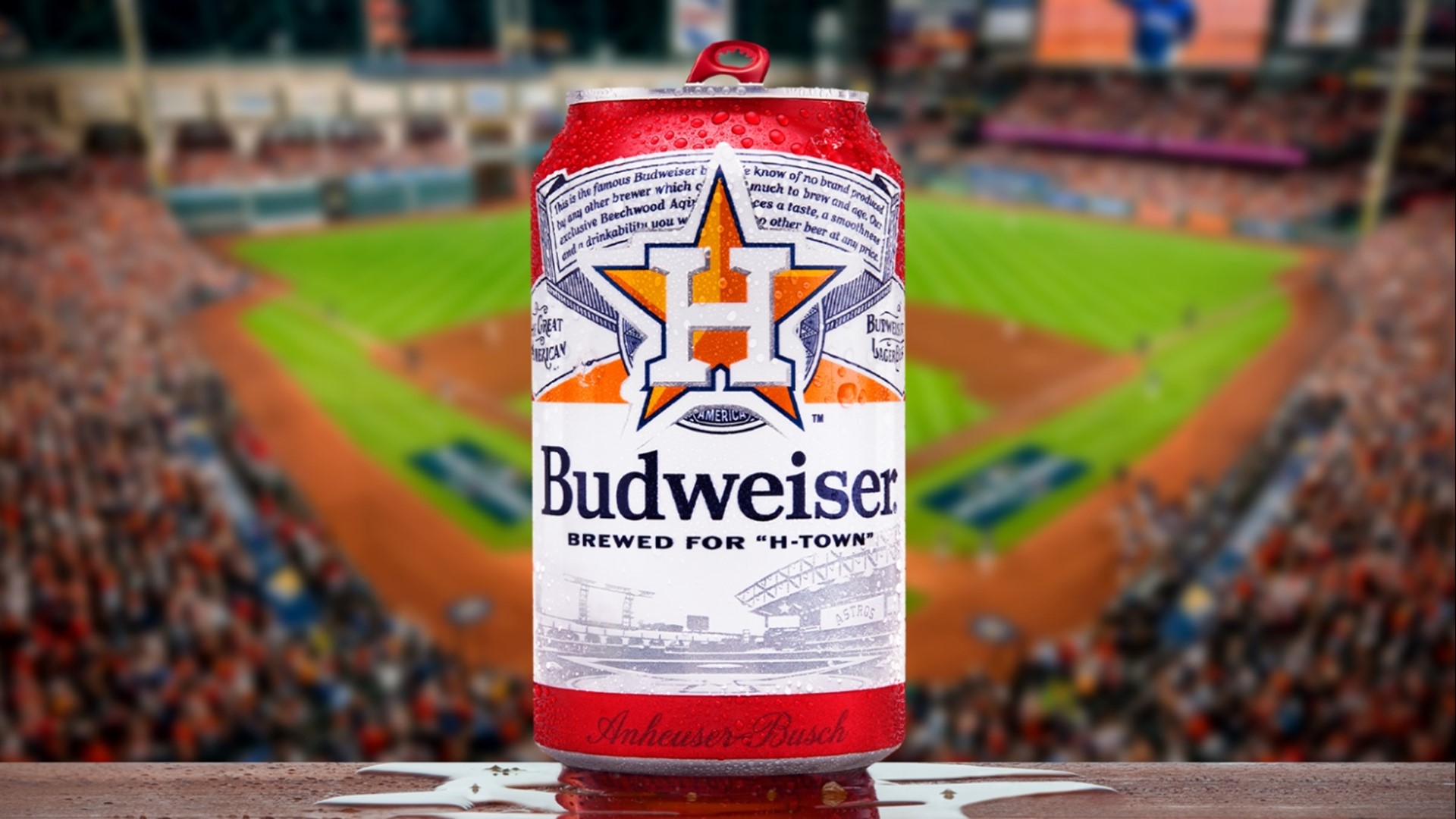 Budweiser has limited edition Houston Astros cans, 15 other teams ...