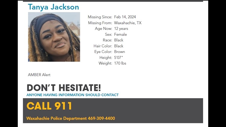 AMBER alert continues for missing 12-year-old girl outside of Dallas ...