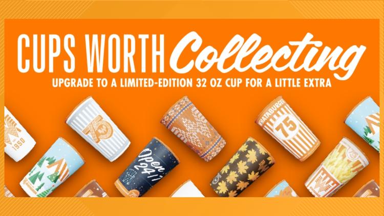 Whataburger celebrates 75 years with limited edition cups | kens5.com