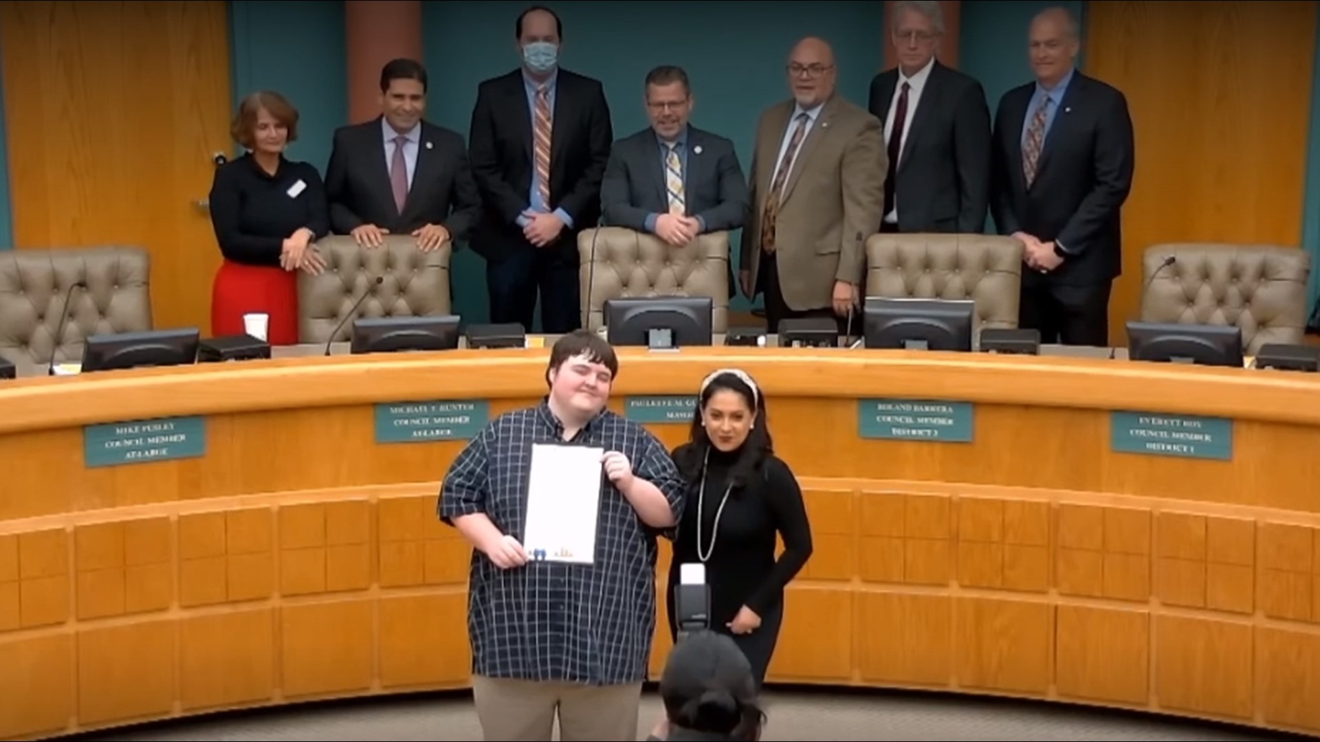 'Popcorn Guy' Jason Grosboll recognized in Corpus Christi | kens5.com