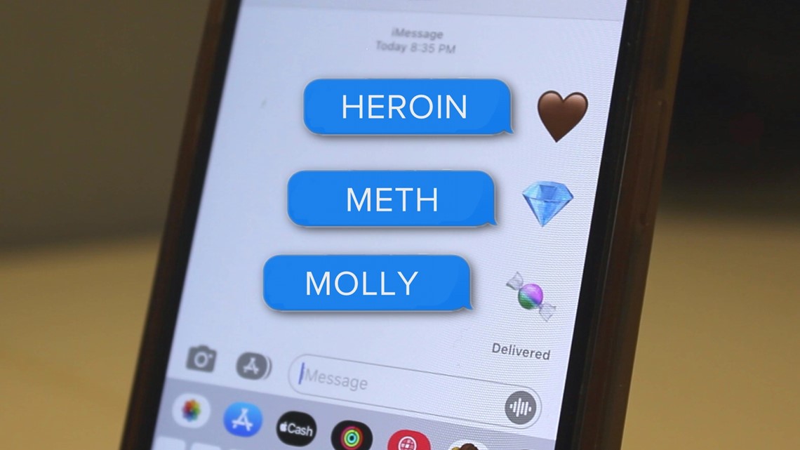 Emojis are being used as drug code | kens5.com