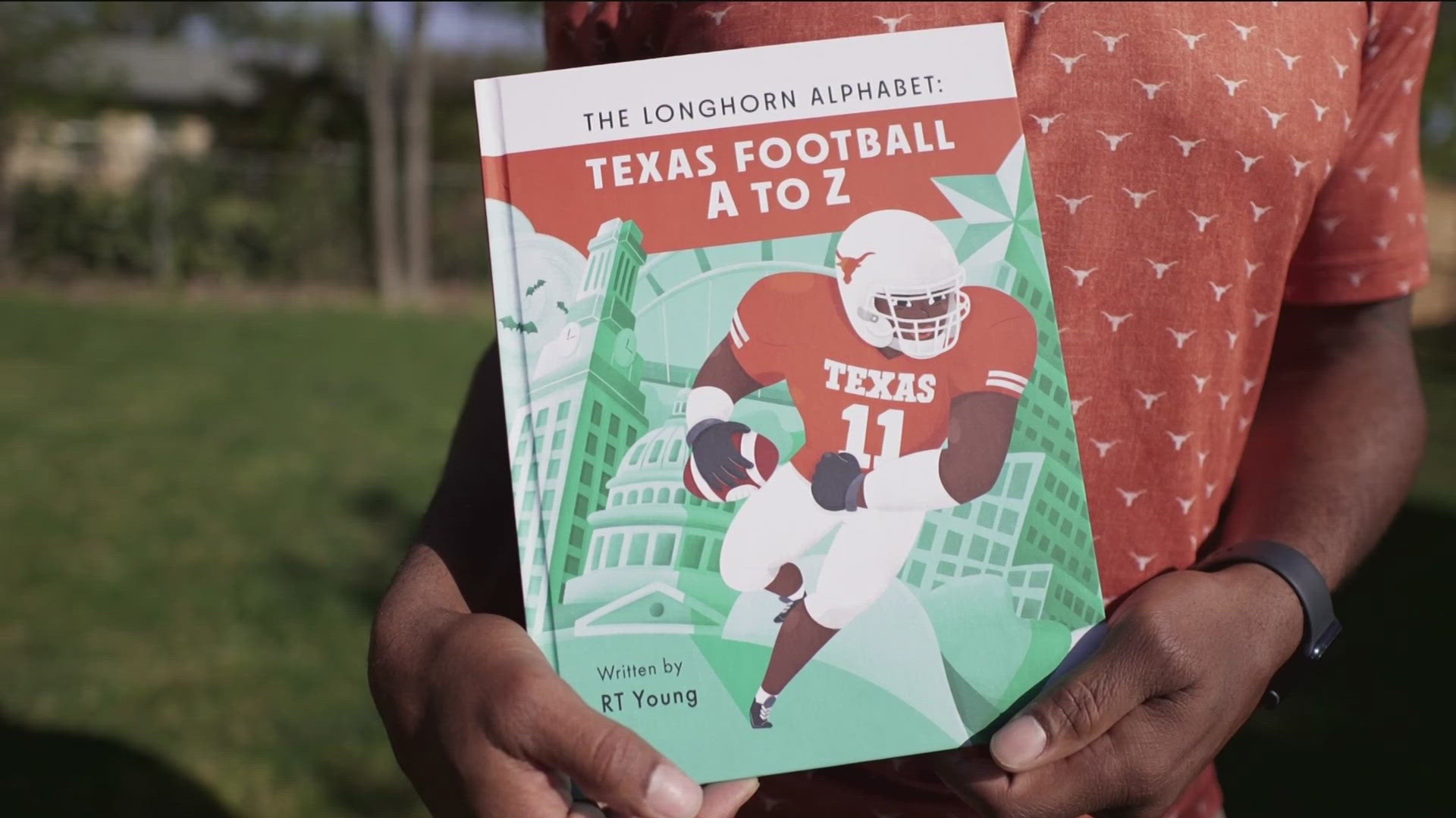 Texas Ex writes kids' book inspired by Longhorn football | kens5.com