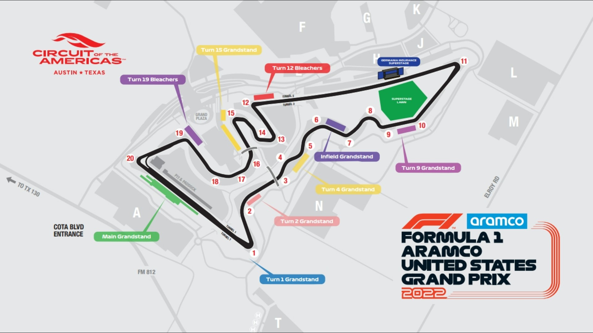 COTA ranked best race track F1 | kens5.com