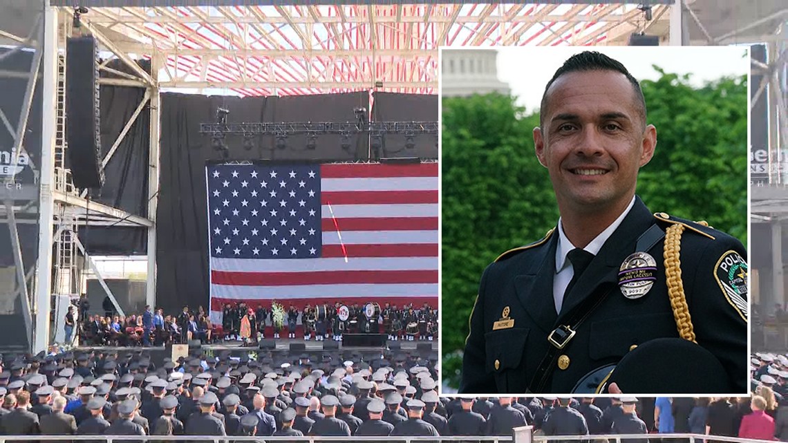 Austin Officer Jorge Pastore: Funeral service details announced | kens5.com