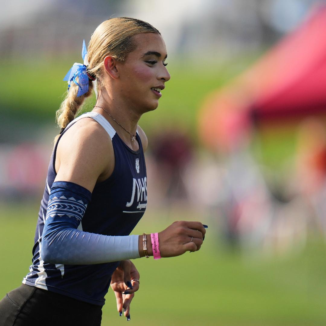 Trans teen AB Hernandez wins girls high jump event at CIF track and ...