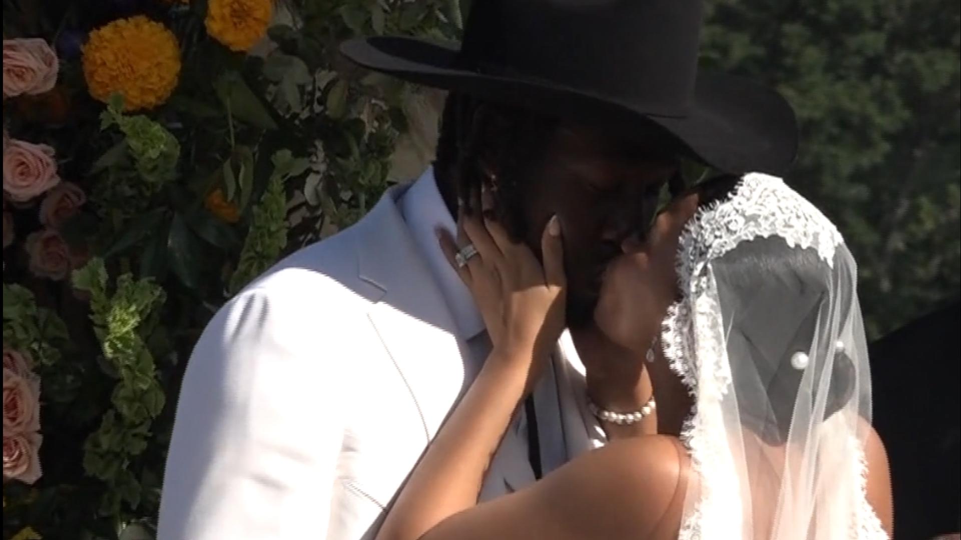 Dallas Cowboys' DeMarvion Overshown marries East Texas sweetheart in ...