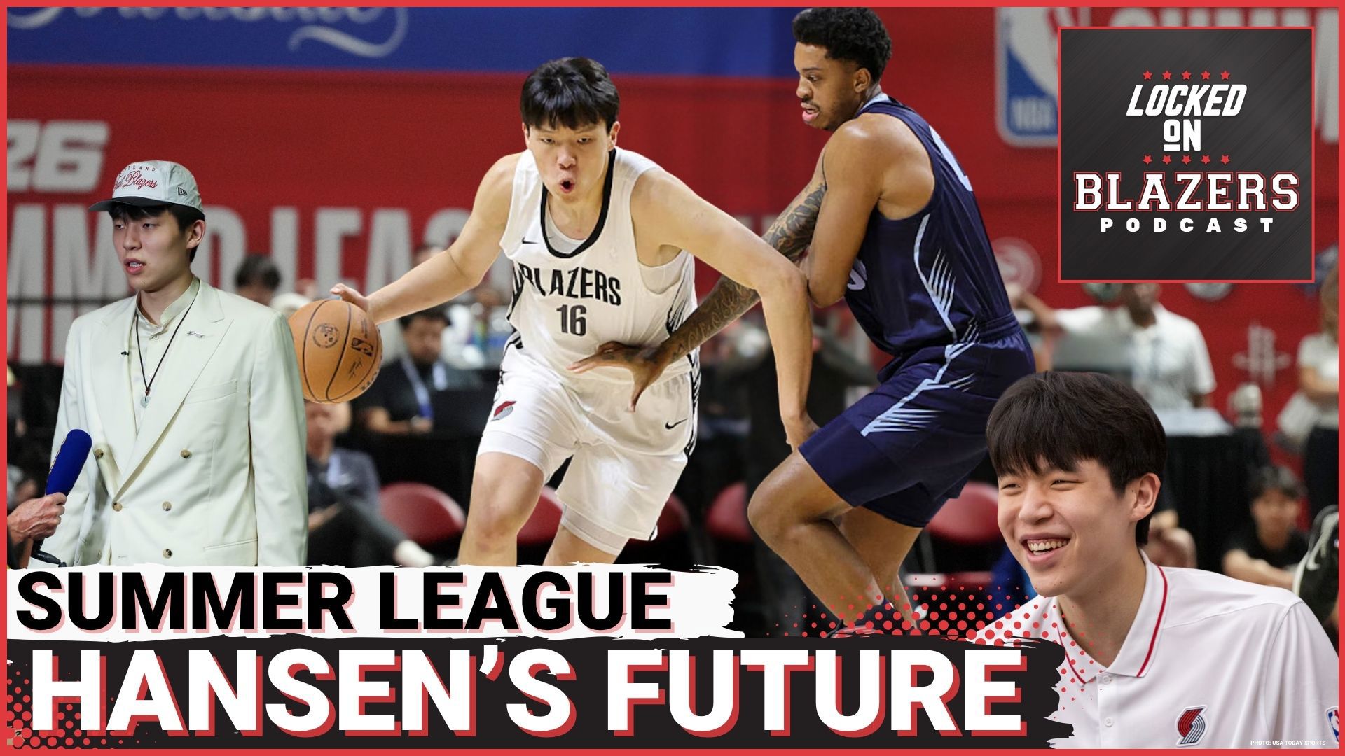 Why The Trail Blazers Bet on Yang Hansen in the NBA Draft | Summer League Standout & the Next ...