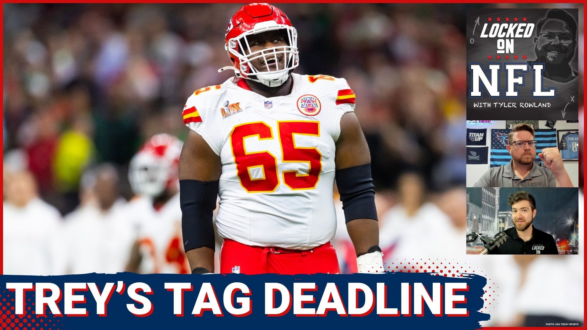 Kansas City Chiefs Trey Smith TAG DEADLINE HERE, Patrick Mahomes Sliding & Who is NFL QB5 ...