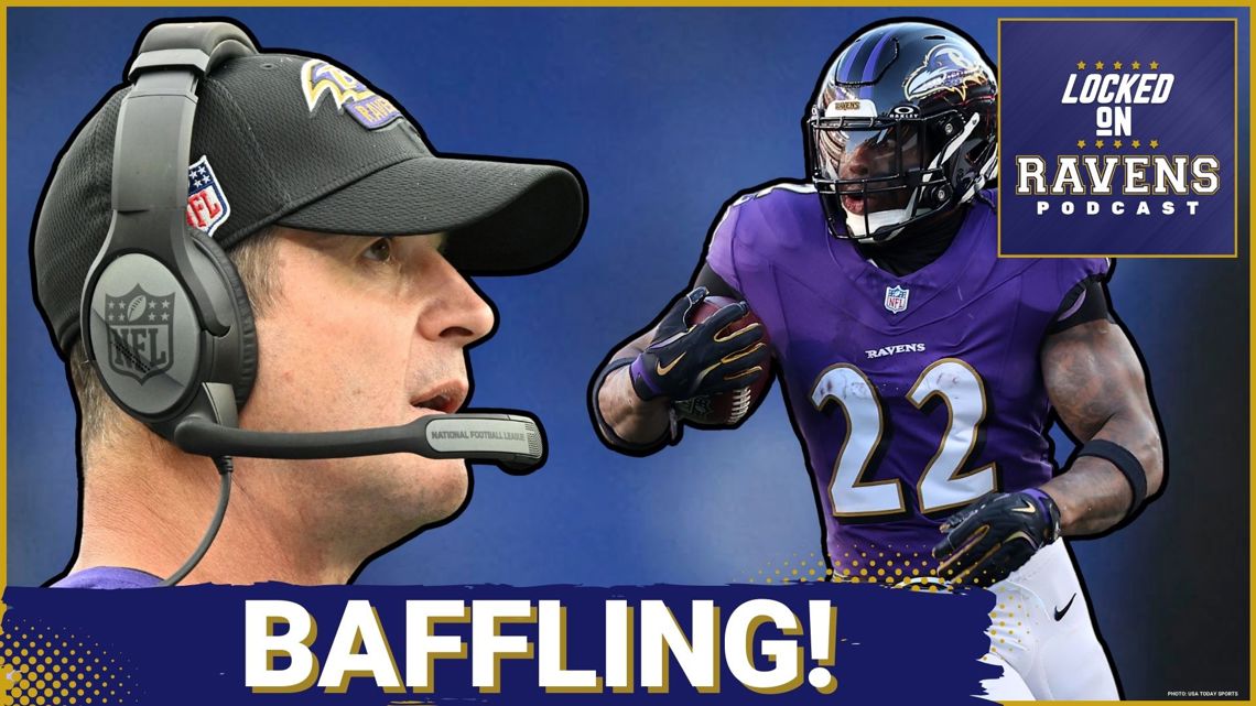 John Harbaugh gives BAFFLING answers on Derrick Henry usage, SPEAKS on ...