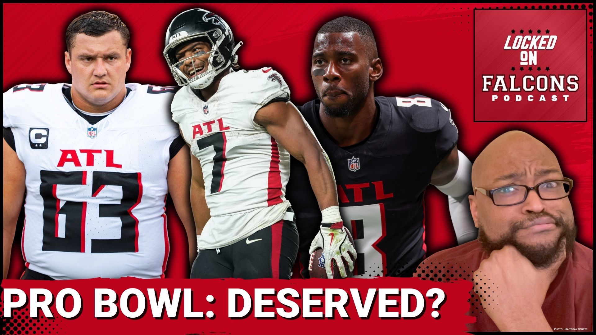 Atlanta Falcons Bijan Robinson and Chris Lindstrom Make Pro Bowl | Who ...
