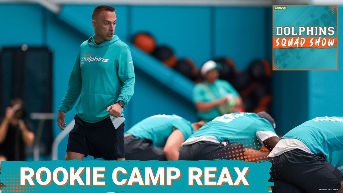 DOLPHINS SQUAD SHOW: Miami Dolphins CULTURE SHIFT on Display at Rookie ...