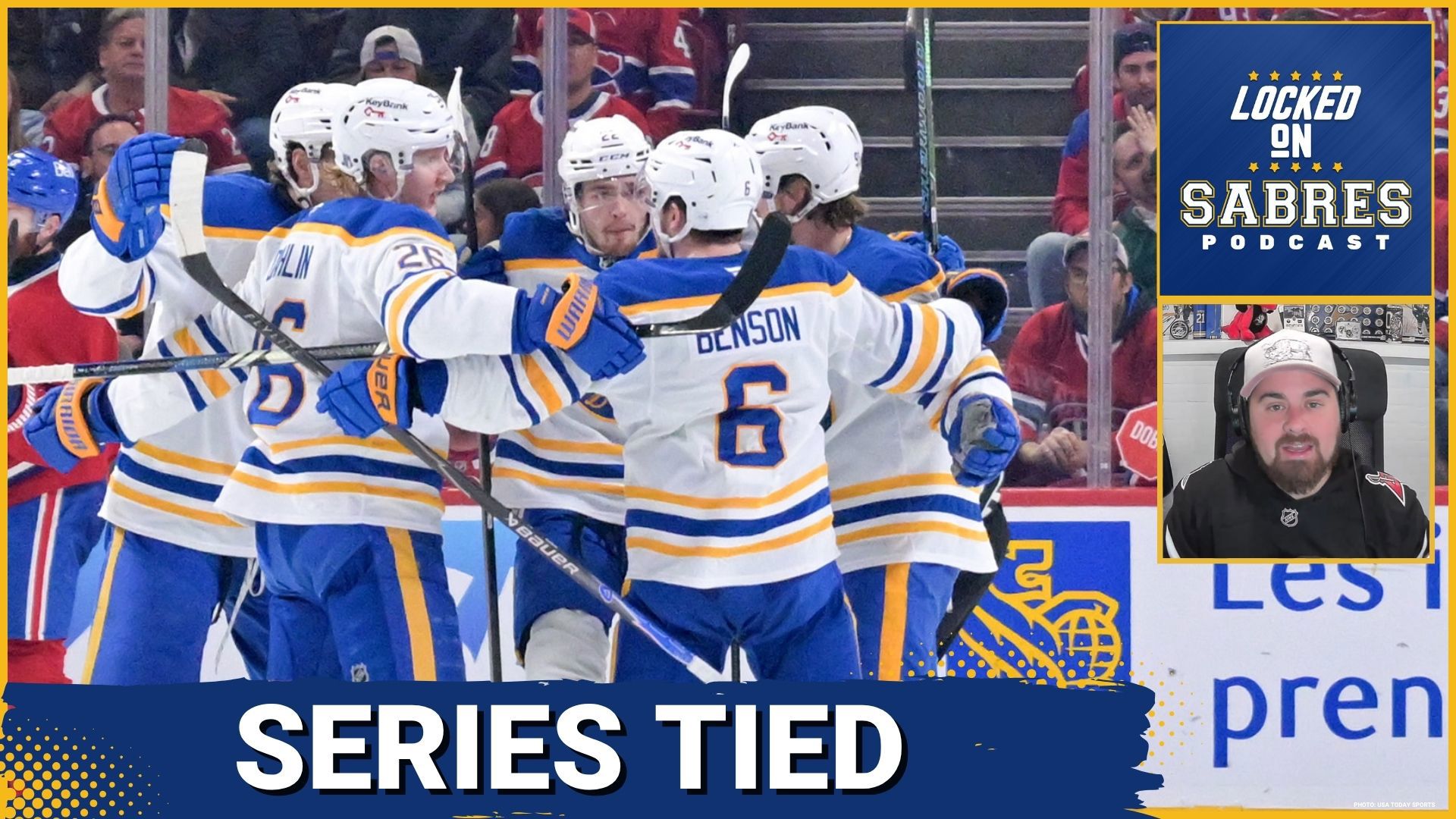 Buffalo Sabres EVEN UP series in Montréal with UPL and Konsta Helenius ...