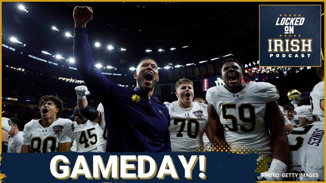 Notre Dame vs. Penn State Pregame Show! BIG UPDATES about Jeremiyah ...