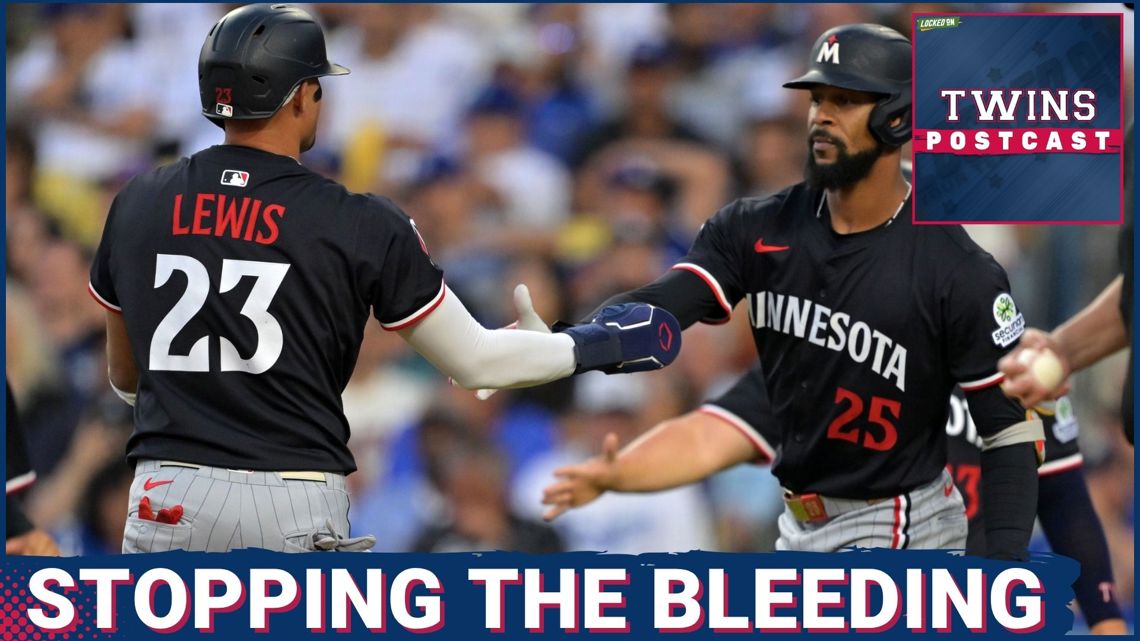 TWINS POSTCAST: Twins OFFENSE WAKES BACK UP WITH A SURGE vs. Dodgers ...