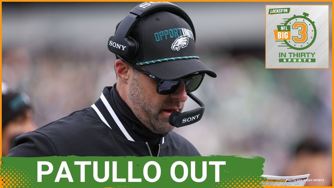 Eagles FIRE Kevin Patullo After One Season In Philadelphia | The Big 3 ...