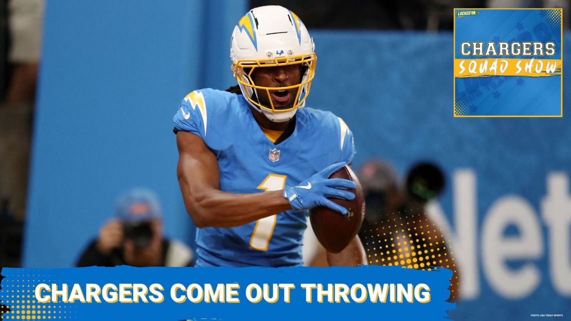 CHARGERS SQUAD SHOW:Justin Herbert gun slinging! Is this his biggest ...