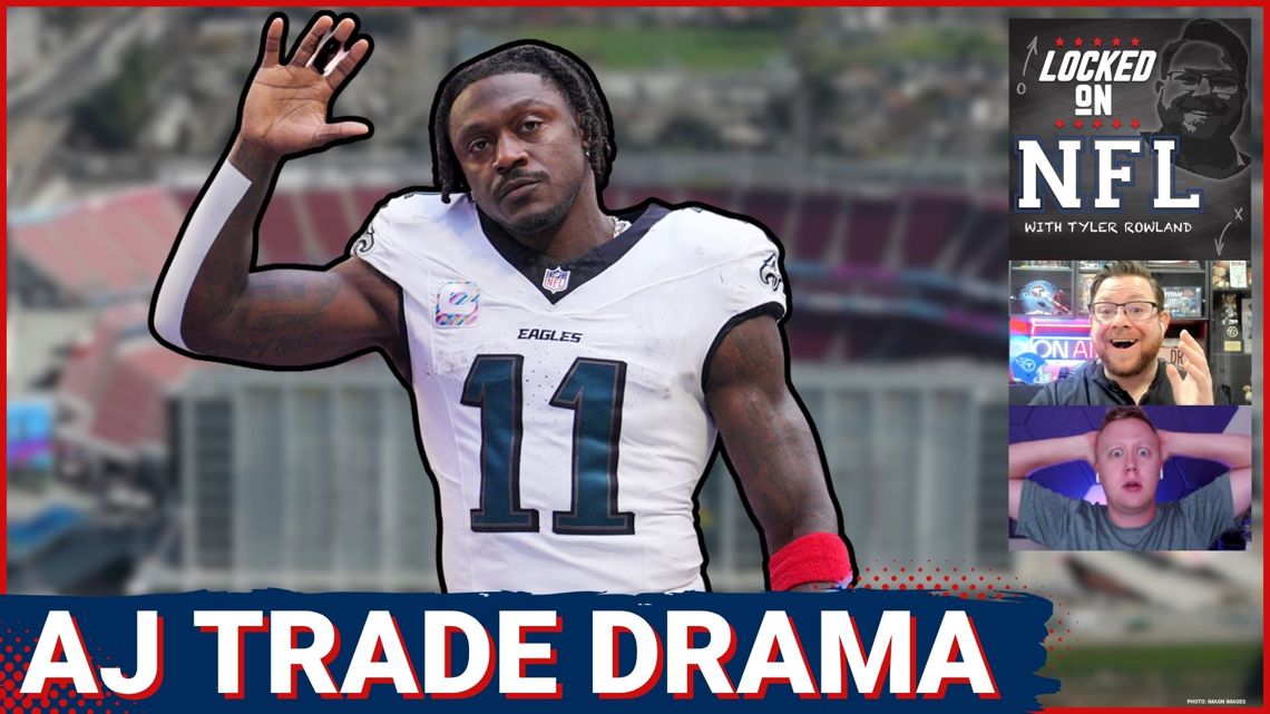 AJ Brown TRADE DRAMA gives Philadelphia Eagles LEVERAGE & Jaguars ...
