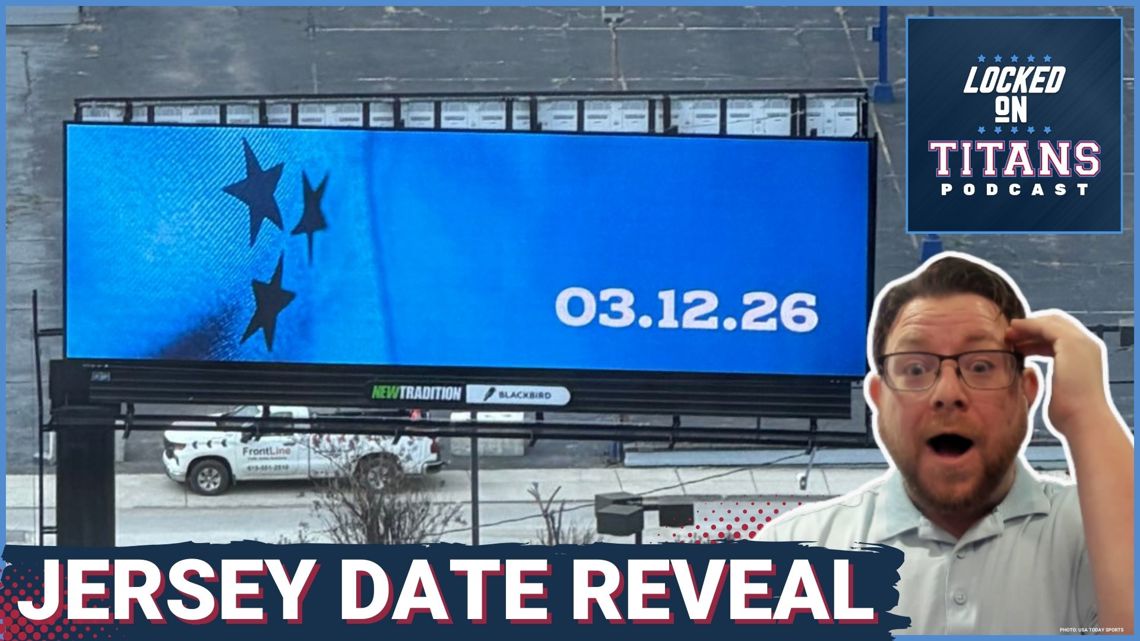 BREAKING: Tennessee Titans NEW JERSEY DATE REVEALED & Two-Tone Blue IS ...