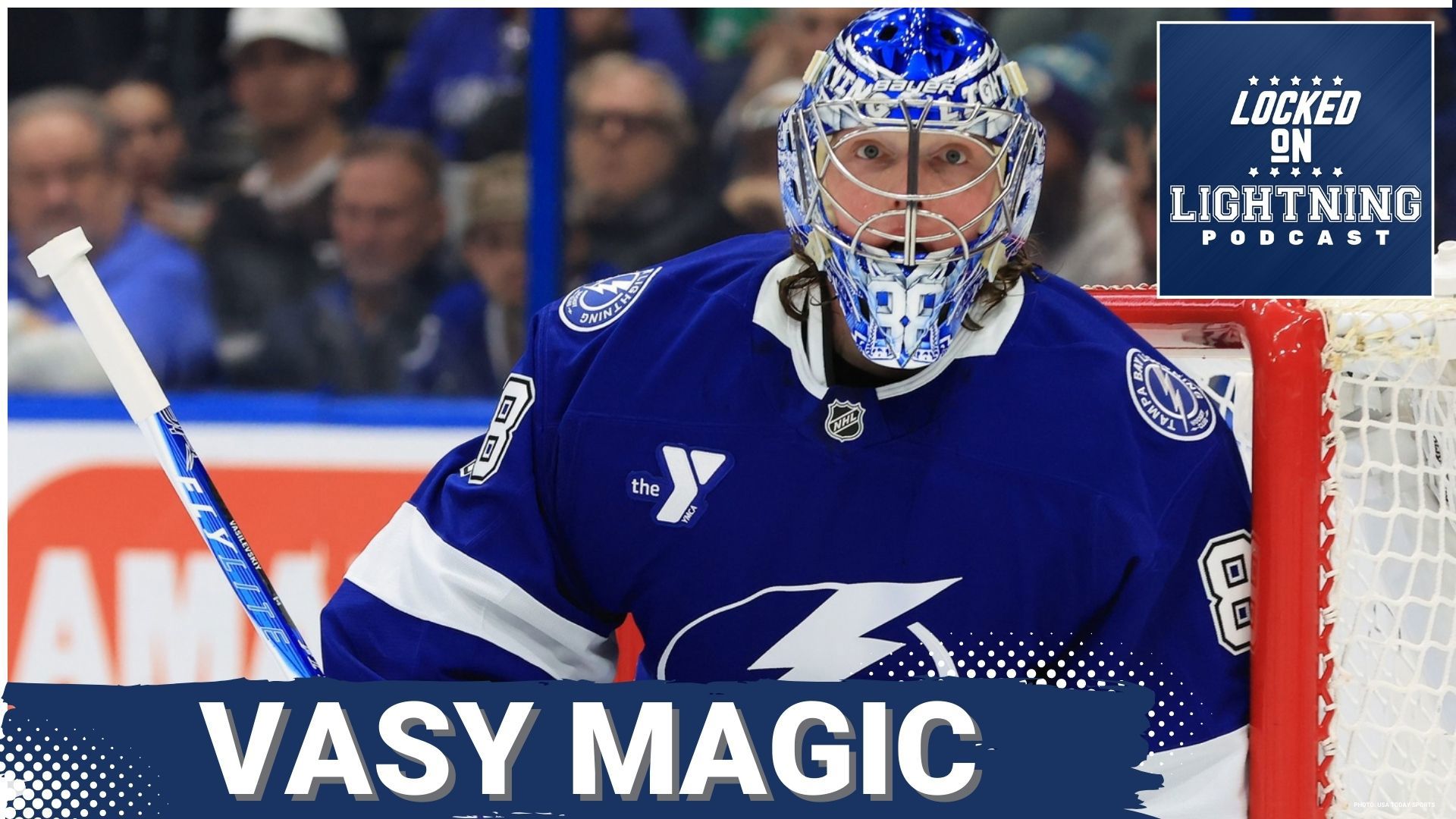 VASY MAGIC: Andrei Vasilevskiy Shutout SPARKS Tampa Bay Lightning ...