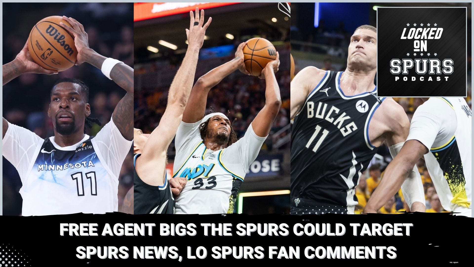 San Antonio's big man needs: Who can the Spurs target in free agency ...