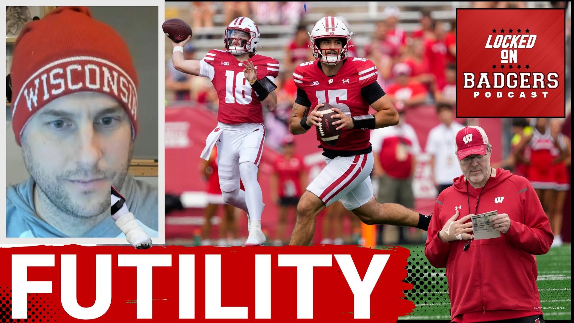 WORST OFFENSE EVER? Can this Wisconsin Badgers offense be FIXED? What ...