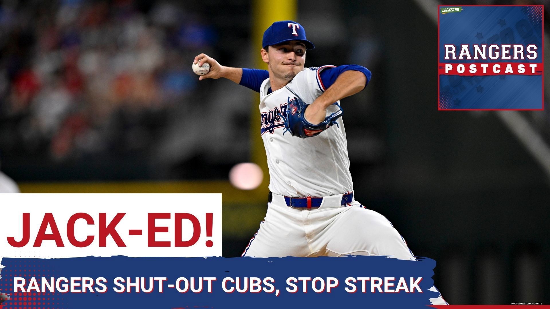 RANGERS POSTCAST: The Rangers RESPONDED by blanking the Cubs to even ...